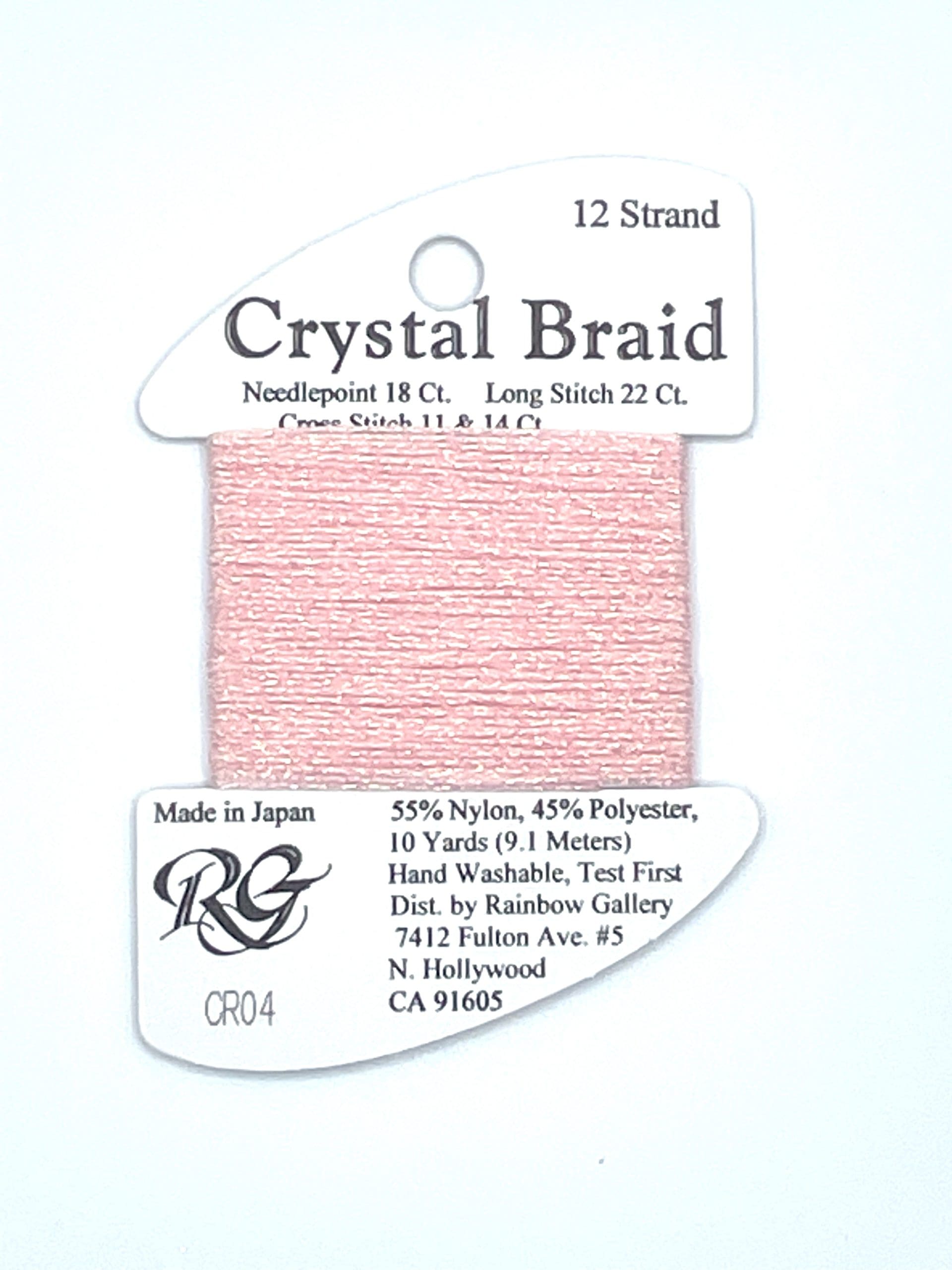 CR04- PINK PEARL | Radish Roots Needlepoint