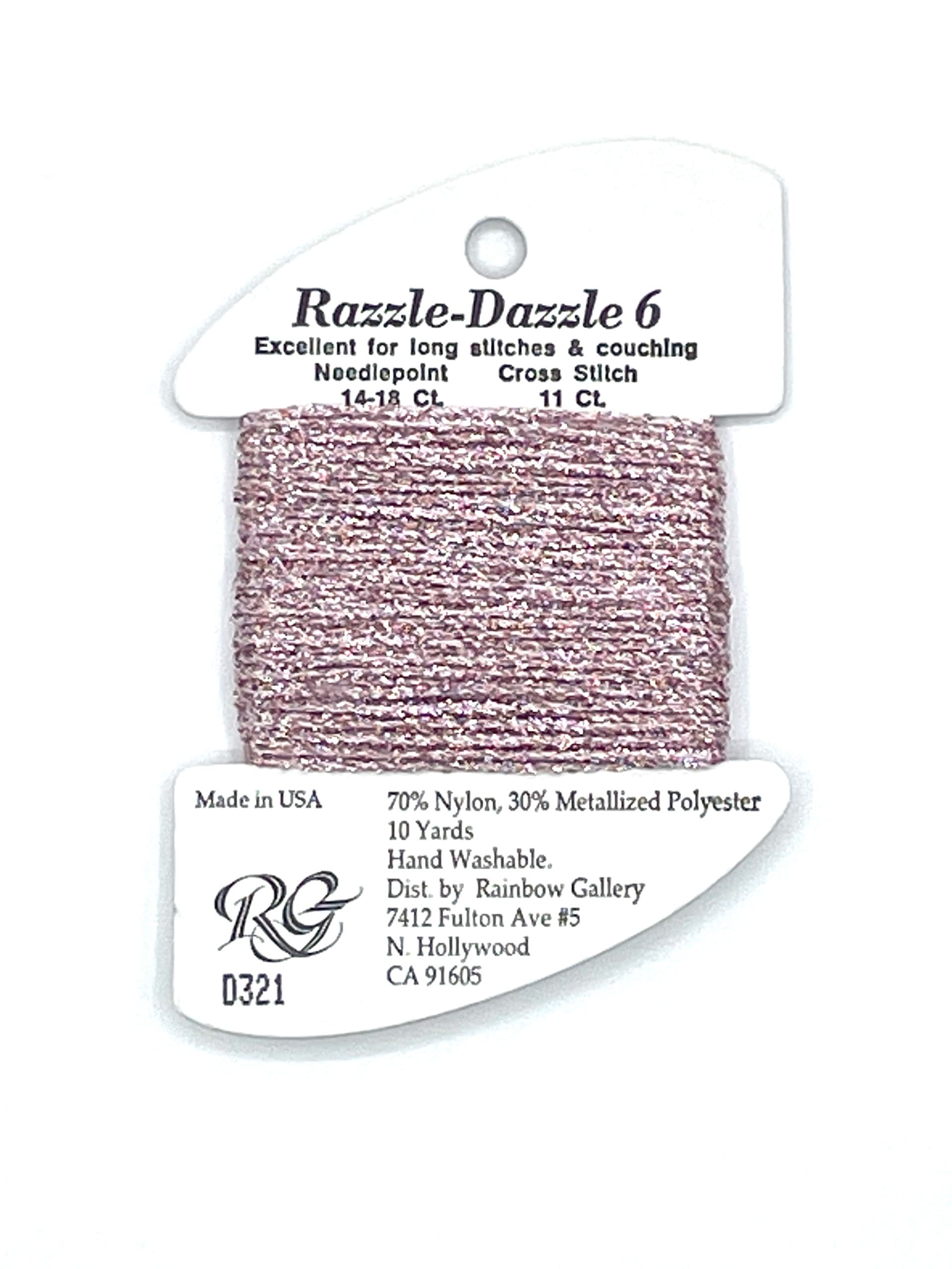 D321- Pale Red Violet | Radish Roots Needlepoint
