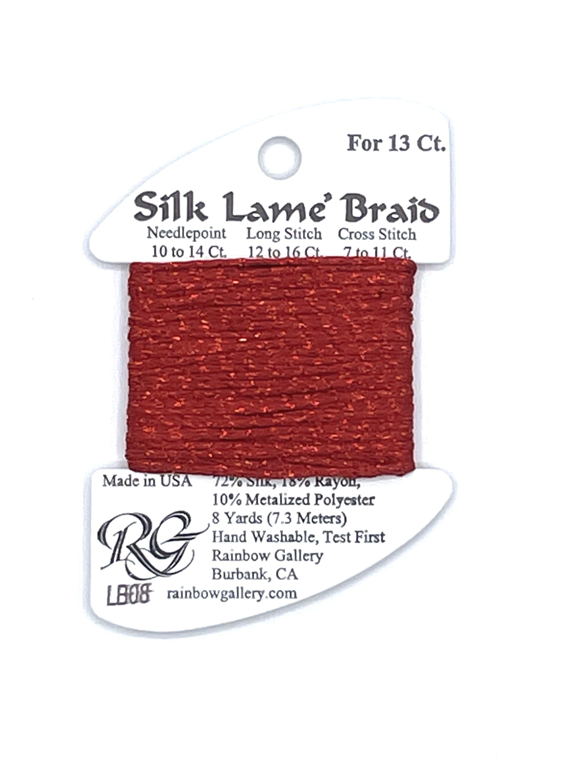 LB08-Red - Radish Roots Needlepoint