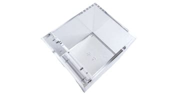 Acrylic Square Box - 4.5" insert | Radish Roots Needlepoint