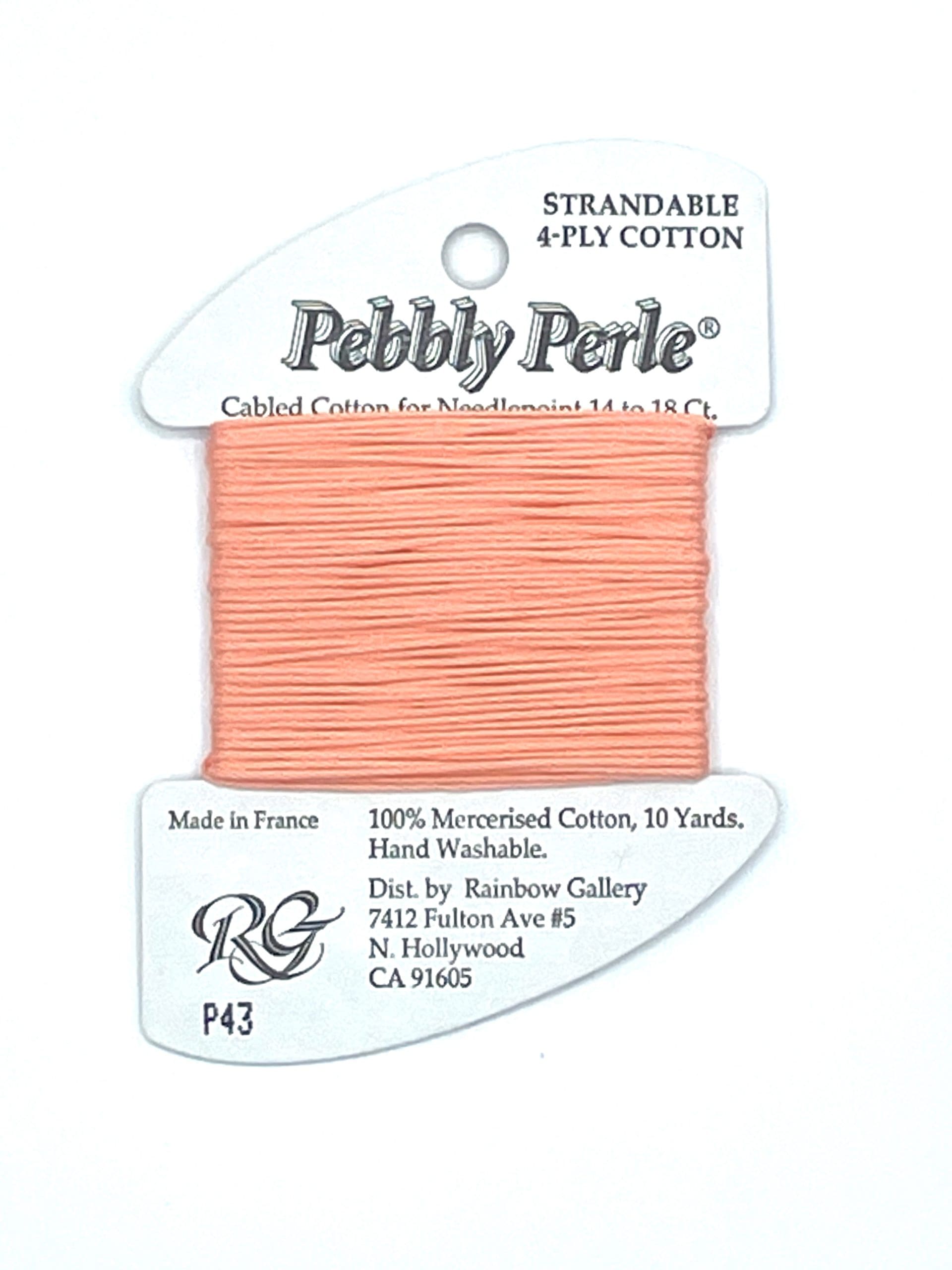 P43-Peach | Radish Roots Needlepoint