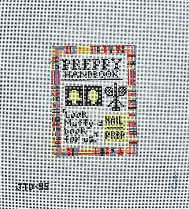 Young Adult Book - The Preppy Handbook 18 mesh - Radish Roots Needlepoint